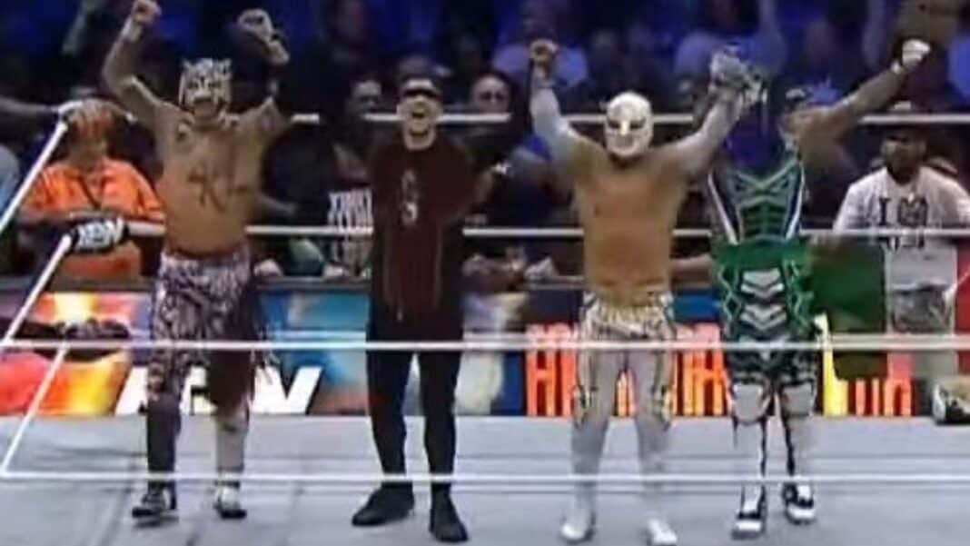 AEW x NJPW Forbidden Door Results: Mistico & The Lucha Bros Score Zero ...