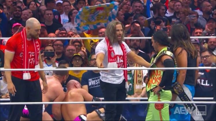 AEW All In Results: Grizzled Young Veterans Take Out FTR, Young Bucks ...