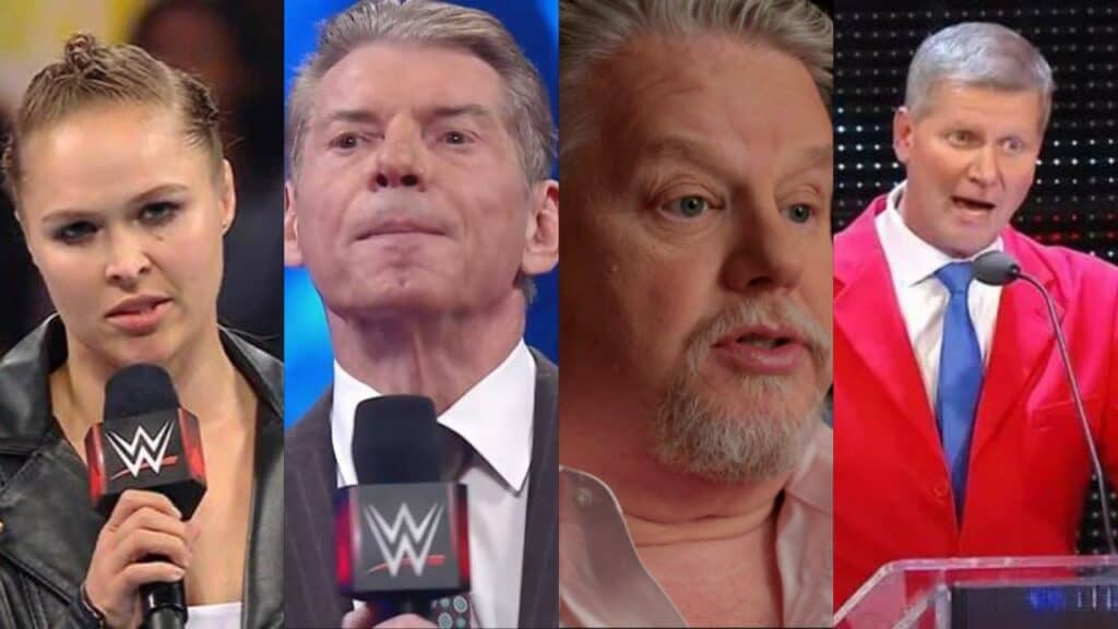 Ronda Rousey: Vince McMahon, John Laurinaitis, And Bruce Prichard Can ...