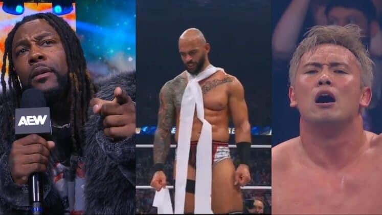 AEW Worlds End Results: Swerve Stickland Has Fans Throw Toilet Paper At ...