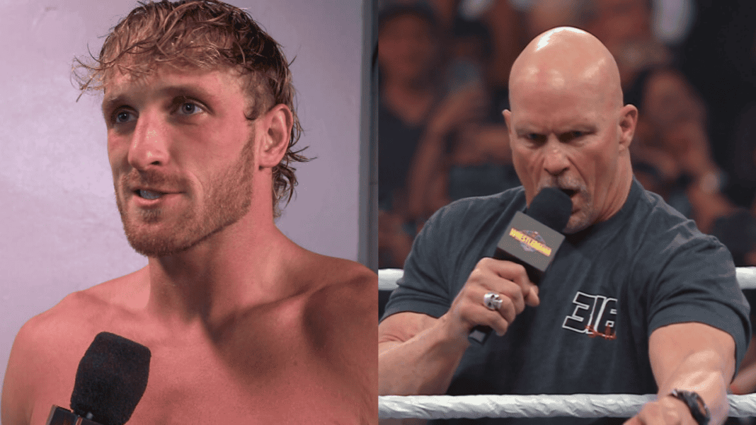 Logan Paul Apologizes To Steve Austin For Revealing Prime Offer ...