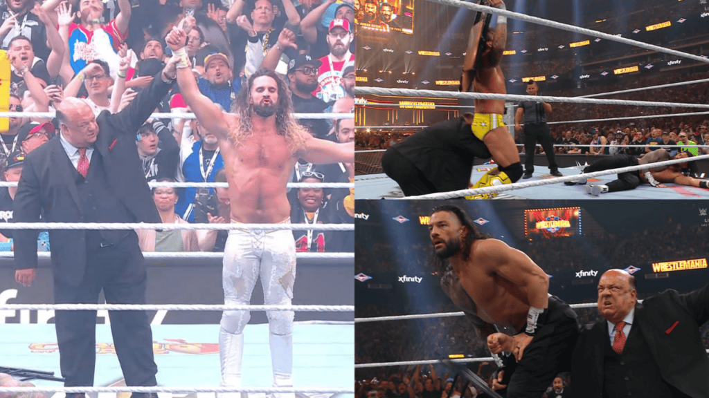 WWE WrestleMania 41 Results: Paul Heyman Betrays CM Punk And Roman ...