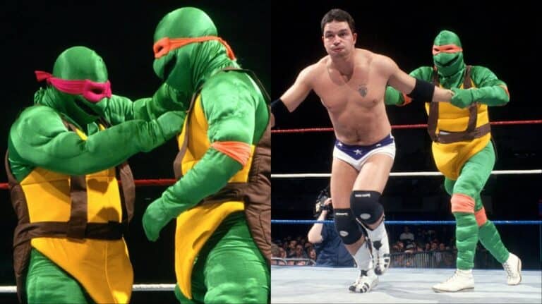 The Real Story Behind WWE's Toxic Turtles - Wrestling News