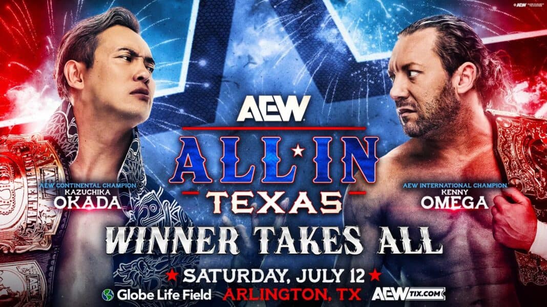 AEW And Joe Hand Promotions To Offer All In: Texas Through Pints & PPVs ...