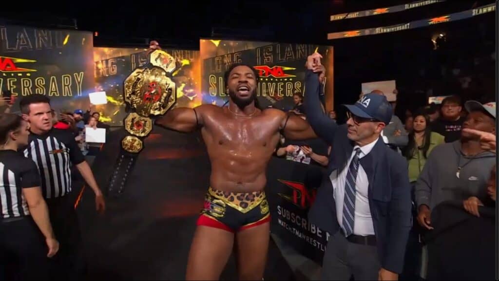 Trick Williams Retains TNA World Title In Chaotic Slammiversary Main ...