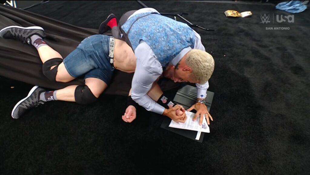 John Cena Tries To Back Out Of WWE SummerSlam Match, Cody Rhodes ...