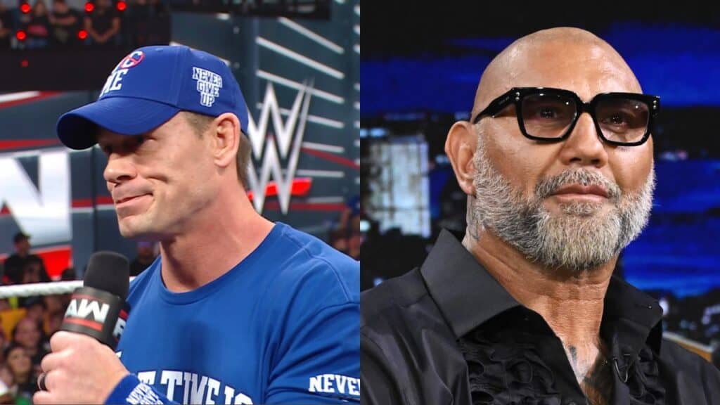 John Cena Believes Dave Bautista Is The Greatest Wrestler-Turned-Actor ...