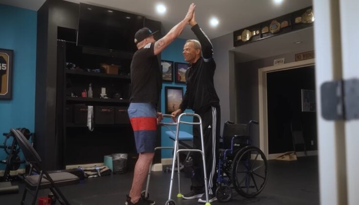 Lex Luger Takes Unassisted Steps In New DDP Yoga Video - Wrestling News