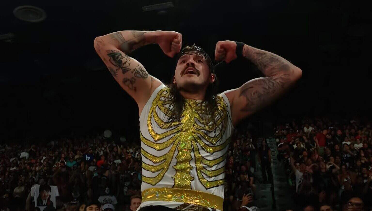 Dominik Mysterio Reveals New Lucha-Inspired Neck Tattoo - Wrestling News
