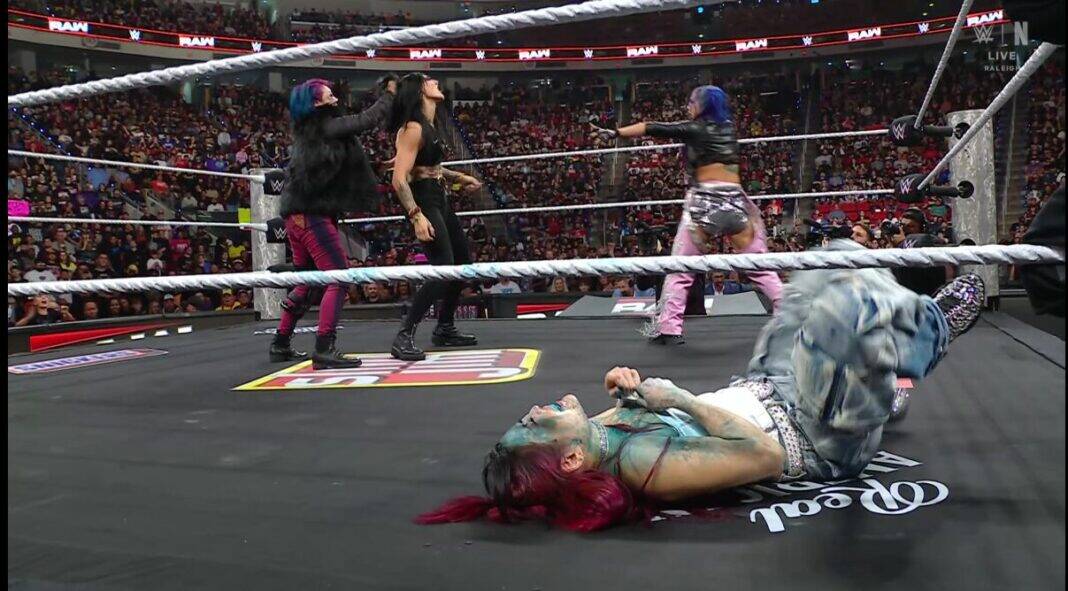 Asuka Hit IYO SKY With The Poison Mist On WWE Raw - Wrestling News