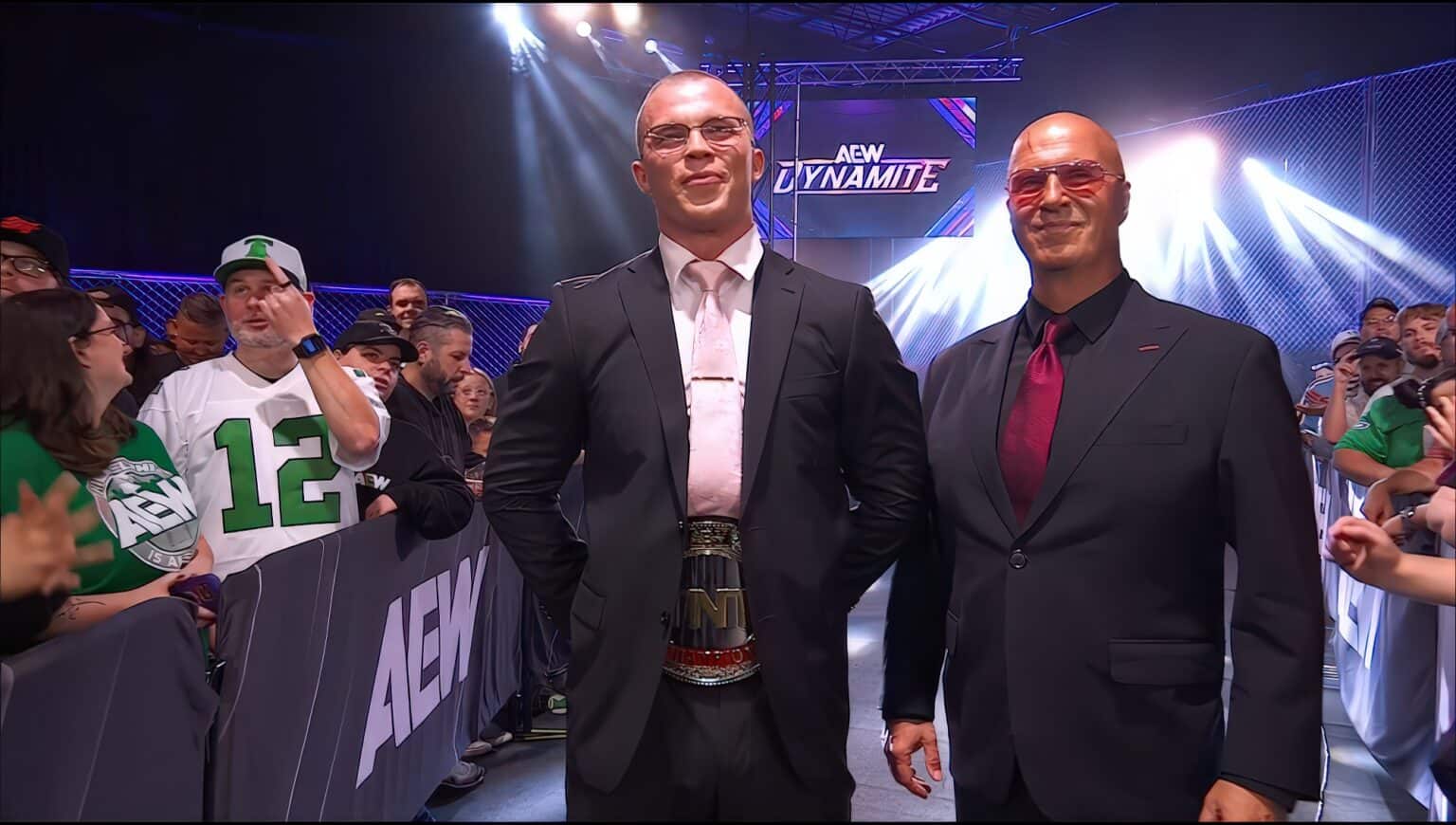 Kyle Fletcher Debuts A New Custom TNT Championship At Grand Slam ...