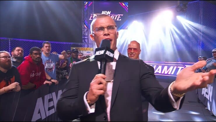 REPORT: Kyle Fletcher Wearing Walking Boot Following AEW Collision ...