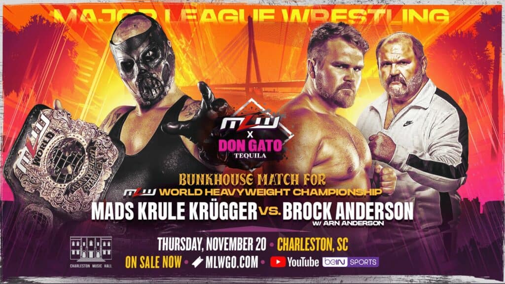 Arn Anderson To Manage Son, Brock, For MLW World Title Match ...