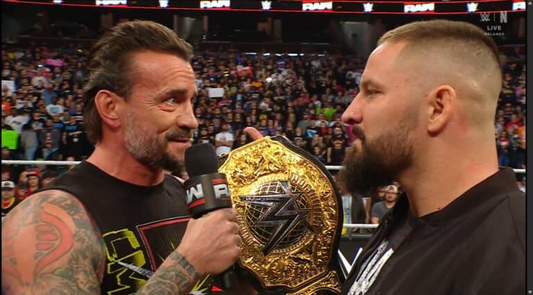 CM Punk And Bron Breakker Face Off; Austin Theory Joins "The Vision" On ...