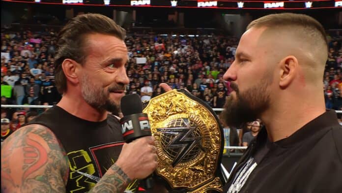 CM Punk’s Boot Ripped Off During WWE World Heavyweight Title Match With ...