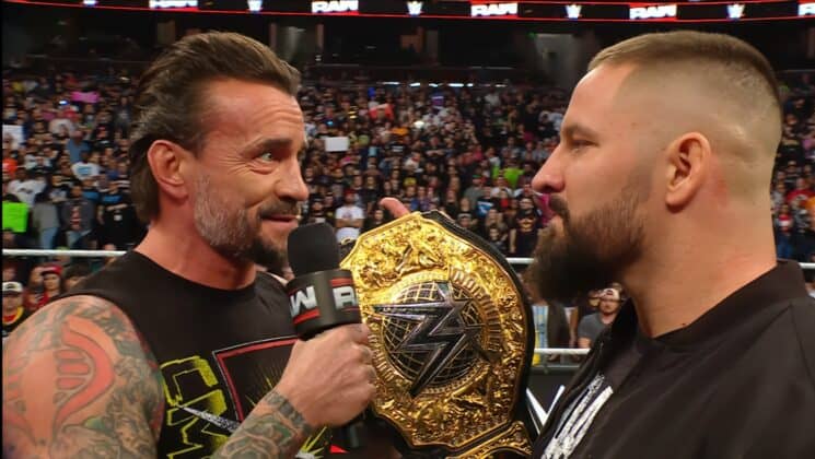CM Punk’s Boot Ripped Off During WWE World Heavyweight Title Match With ...